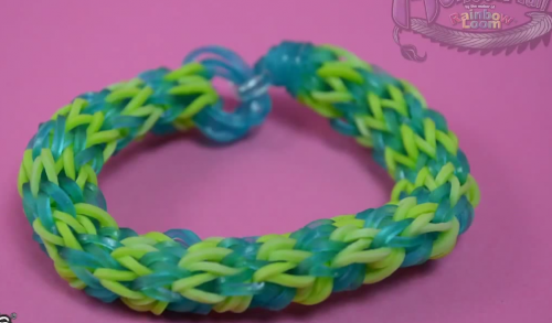 Tutoriel Monster Tail : Bracelet design Ananas – Rainbow Loom ...