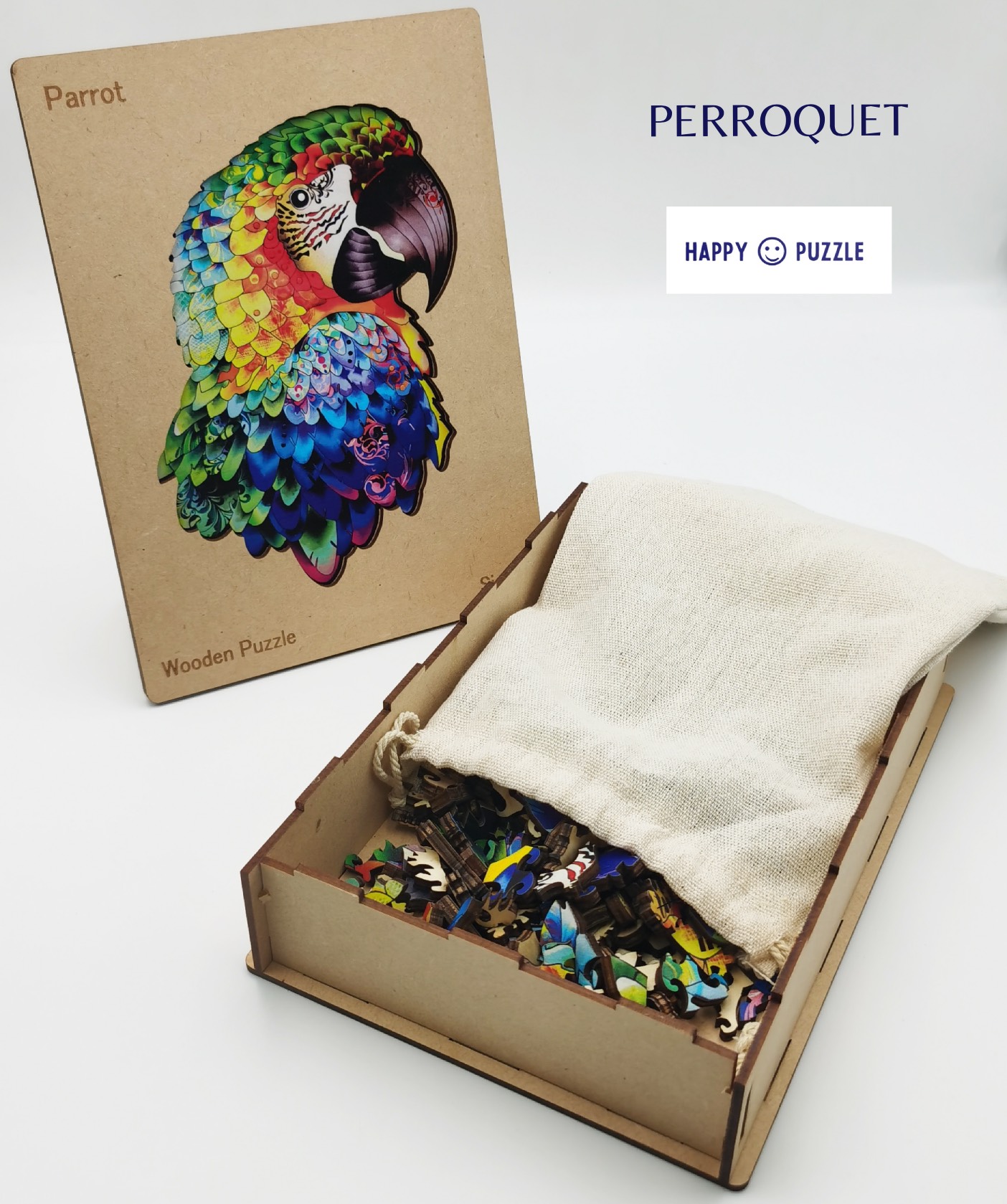 HAPPY PUZZLE® PERROQUET – Rainbow Loom® – Tendances Créatives